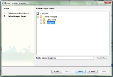 JAVA desde cero: Insertar y obtener imágenes en un fichero JAR con NetBeans